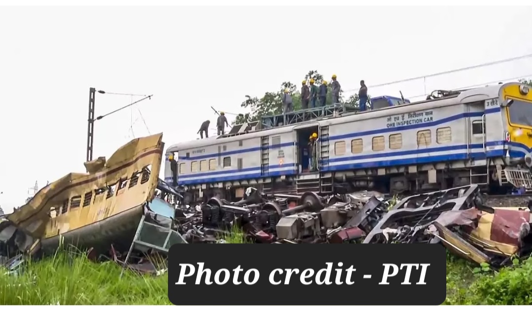 A Horrible Train Accident near Rangapani Railway Station, Darjeeling ...