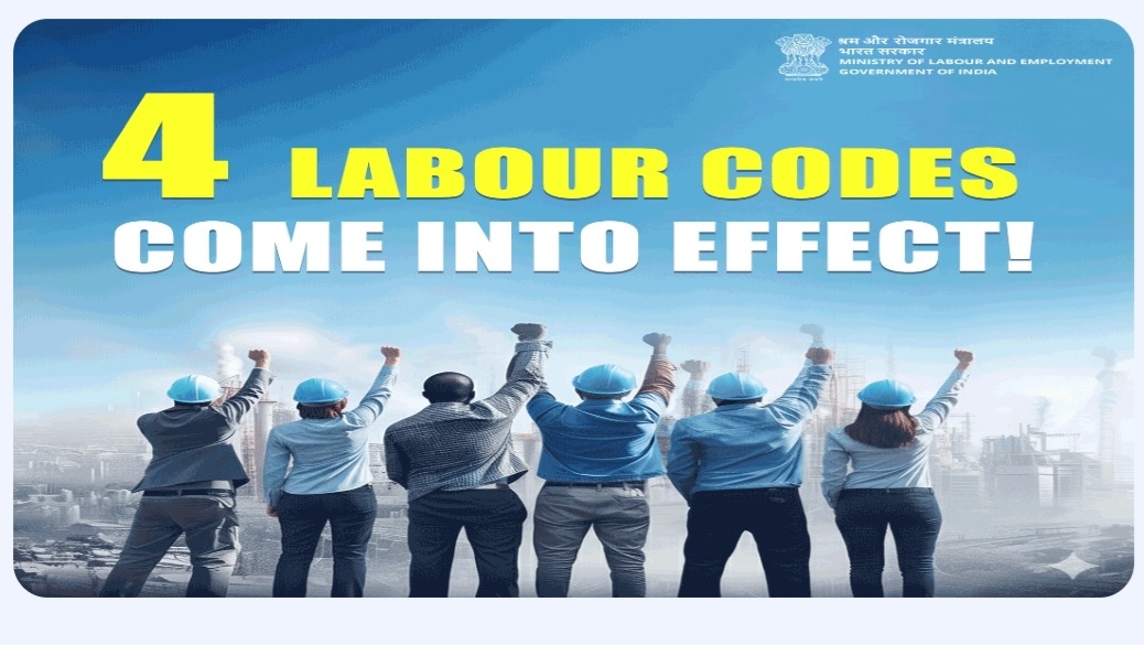 Implementation of 4 Labour Codes in India - bready2learn.com